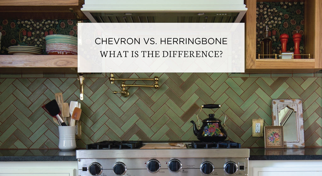 Chevron vs. Herringbone: What is the Difference? | Mercury Mosaics