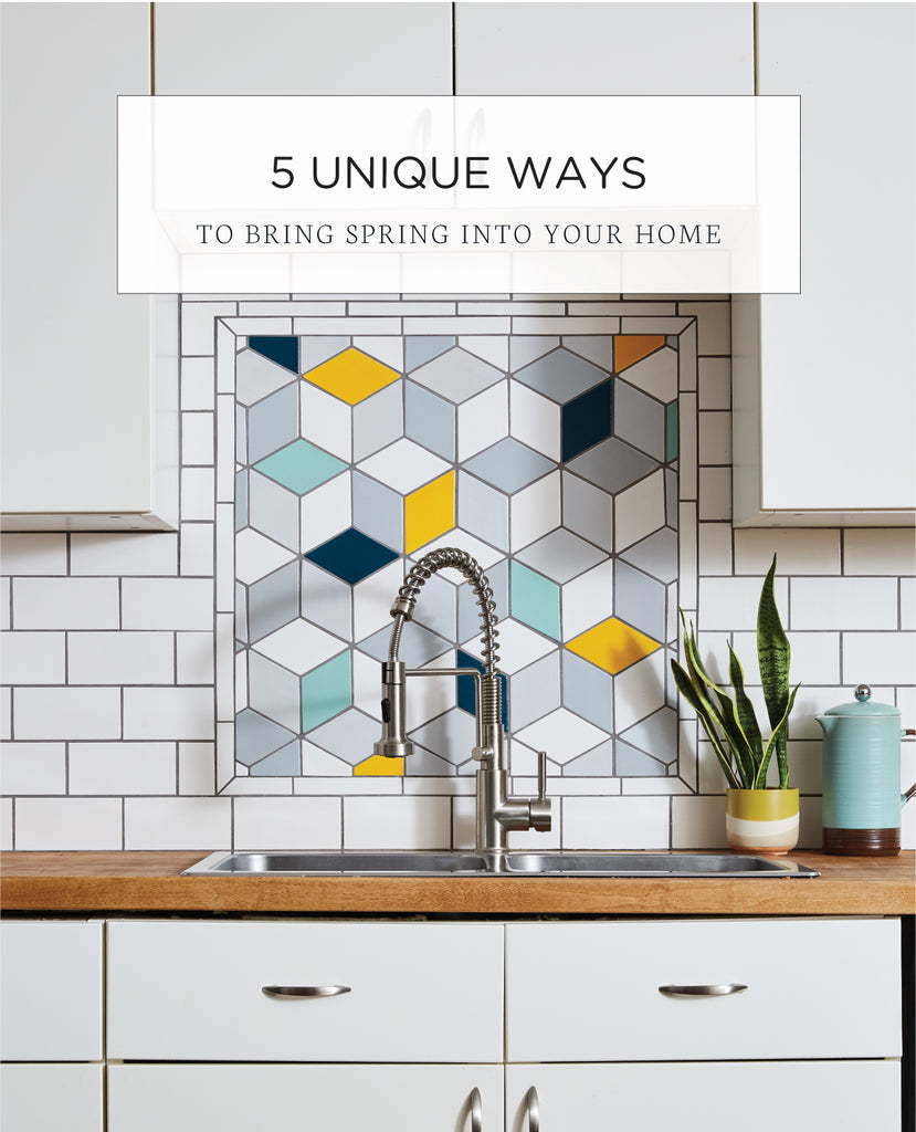 5 Unique Ways to Bring Spring into Your Home – Mercury Mosaics