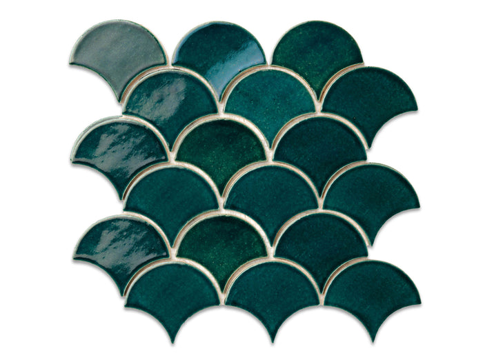 Fish Scale Tile - Moroccan Fish Scale Tile | Mercury Mosaics