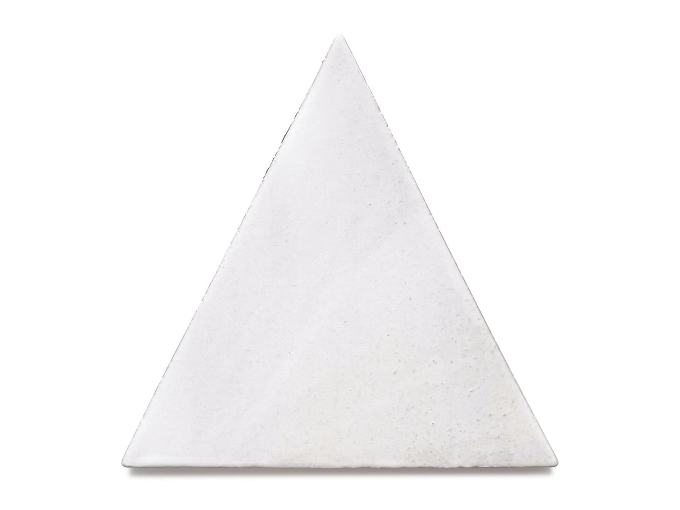 Large White Triangle Pattern Tiles | Mercury Mosaics