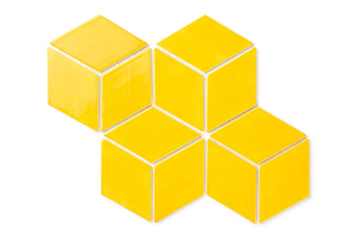 Medium Diamond Tile - Diamond Shaped Tile | Mercury Mosaics