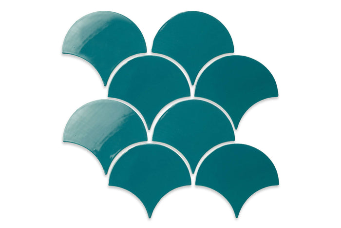 Large Fish Scale Tile - Moroccan Fish Scale Tile | Mercury Mosaics
