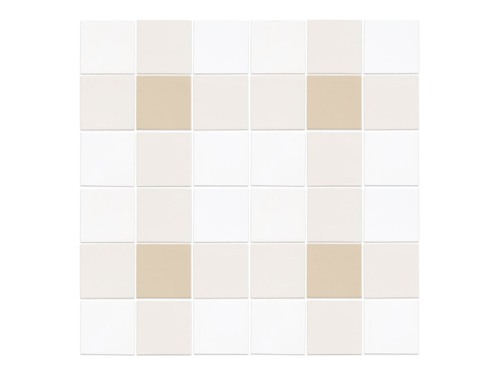 2"x2" Plaid Pattern - Moonflower Plaid Blend