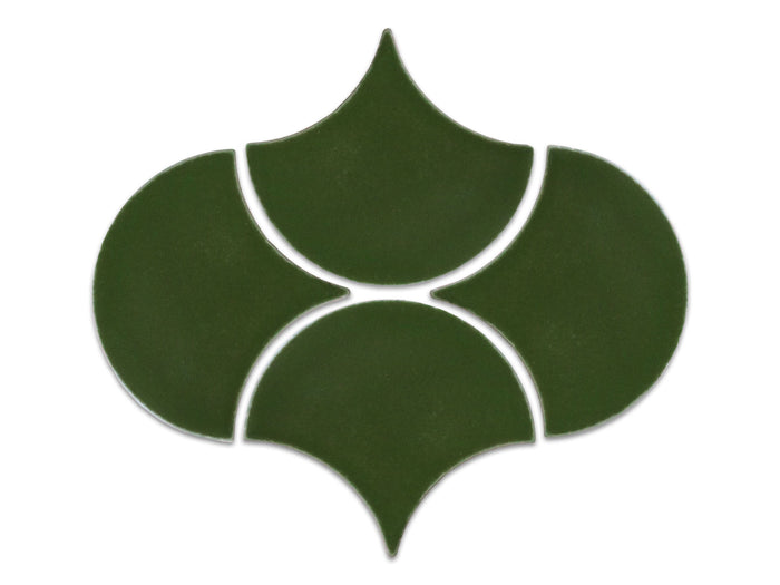 Large Wave Tile | Mercury Mosaics