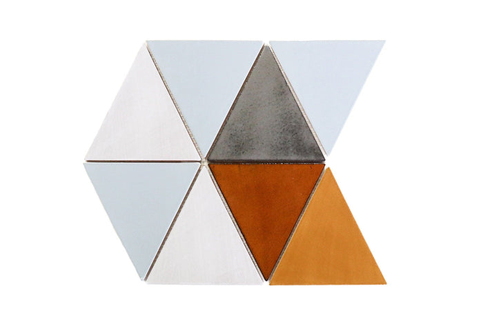 Triangle Tile - Triangle Mosaic Tile | Mercury Mosaics