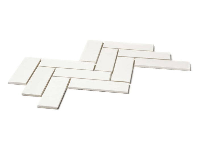 2"x6" Herringbone Tile | Mercury Mosaics