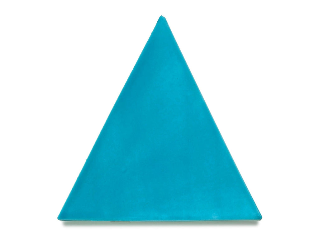 Light Blue Triangle Mosaic Wall Tiles | Mercury Mosaics