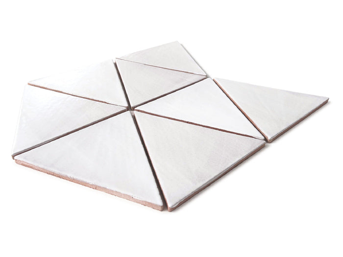 Large Triangle Tiles | Triangle Pattern Tiles | Mercury Mosaics