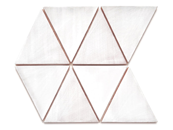 Large Triangle Tiles | Triangle Pattern Tiles | Mercury Mosaics