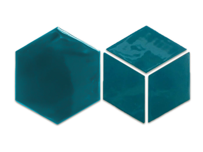 Geo-Hex: Hexagonal Geometric Tile | Mercury Mosaics