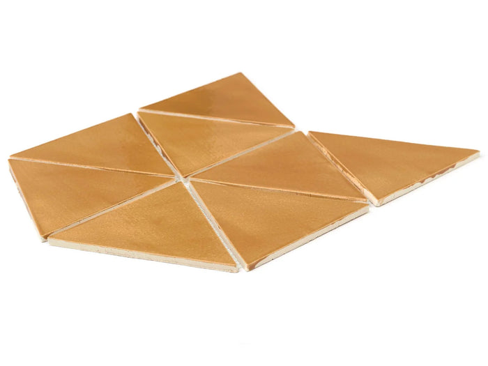 Large Triangle Tiles - Triangle Pattern Tiles | Mercury Mosaics