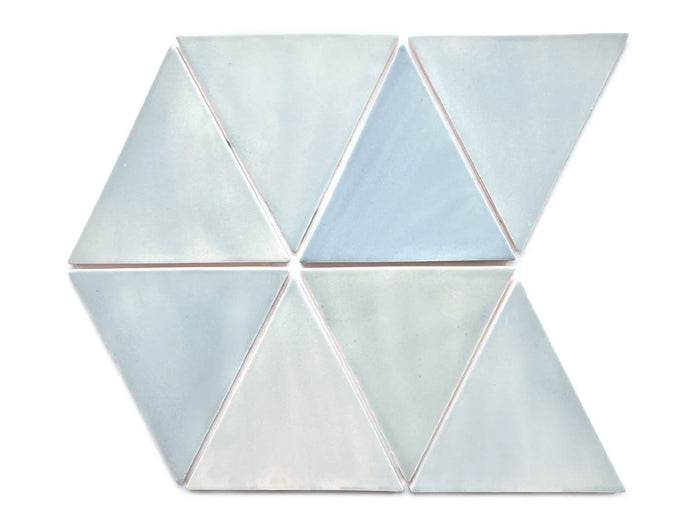 Large Triangle Tiles - Triangle Pattern Tiles | Mercury Mosaics