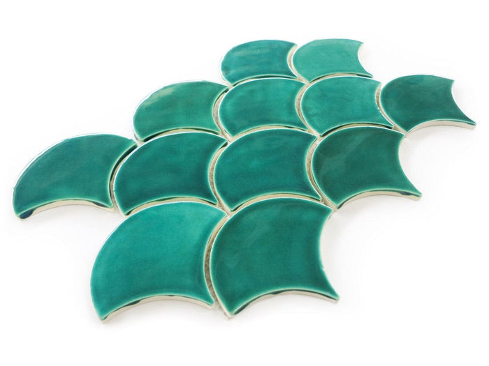 Fish Scale Tile - Moroccan Fish Scale Tile | Mercury Mosaics