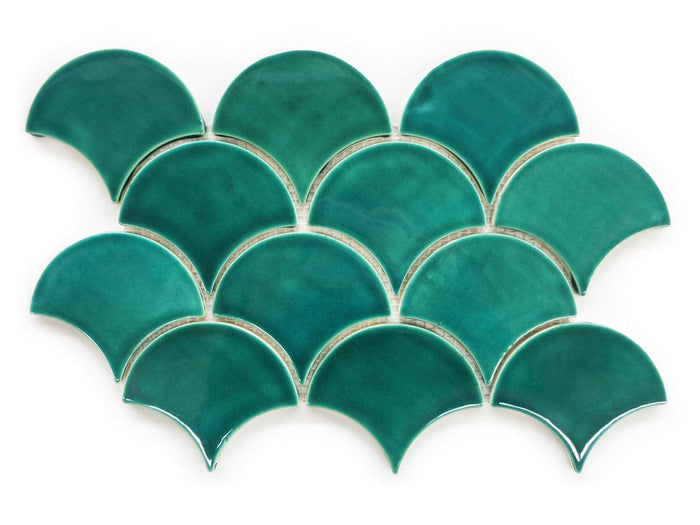 Fish Scale Tile - Moroccan Fish Scale Tile | Mercury Mosaics