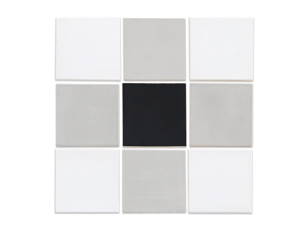 4"x4" Subway Tile Pattern - Moonflower Blend | Shop Handmade Tile by ...