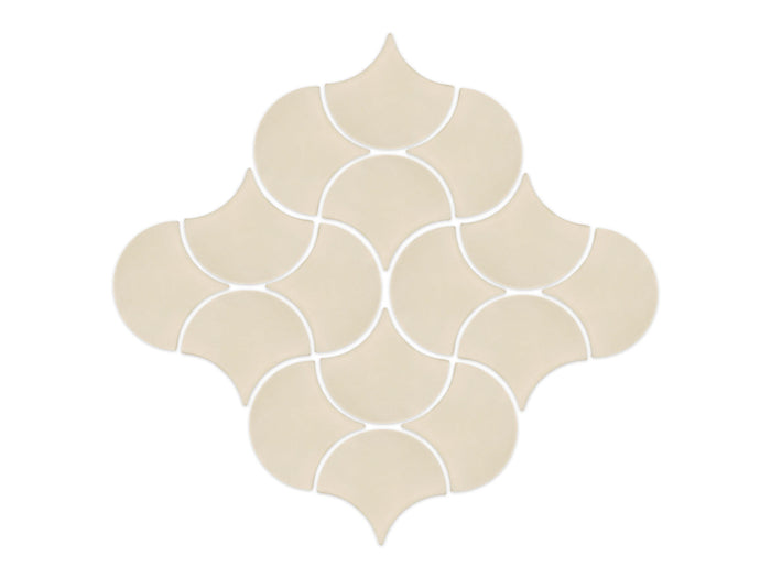 Medium Wave Tile | Mercury Mosaics