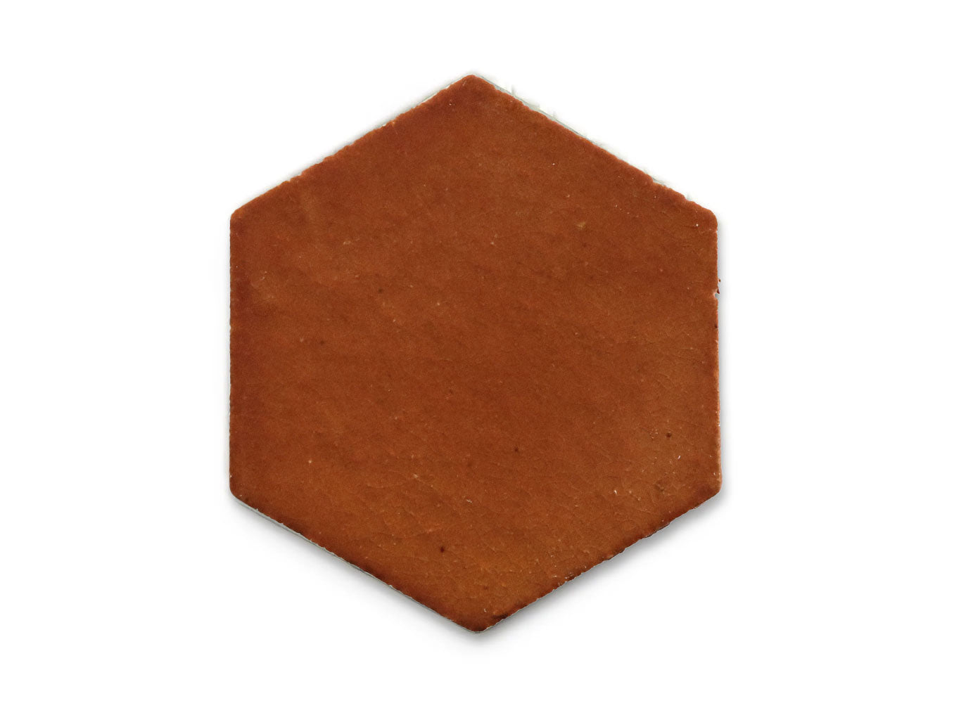 Small Chestnut Honeycomb Hexagon Tiles for Sale | Mercury Mosaics