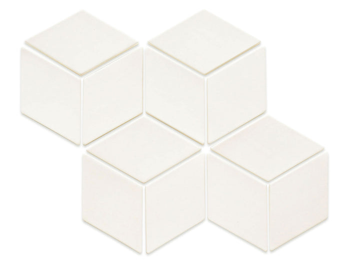 Medium Diamond Tile - Diamond Shaped Tile | Mercury Mosaics