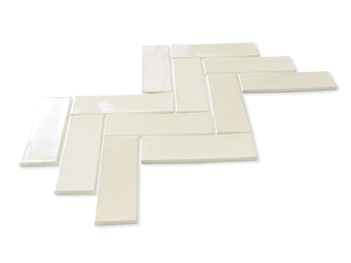 2"x6" Herringbone Tile | Mercury Mosaics