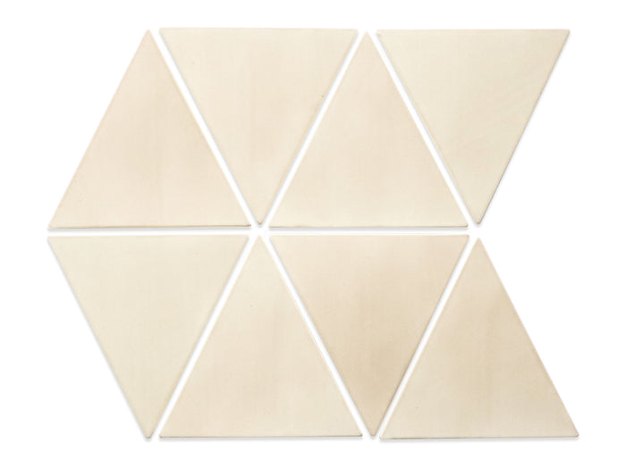 Large Triangle Tiles - Triangle Pattern Tiles | Mercury Mosaics