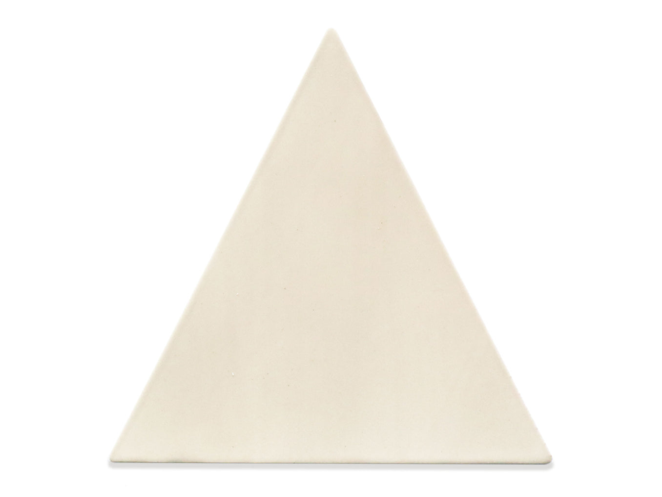 Linen Triangular Ceramic Wall Tiles | Mercury Mosaics