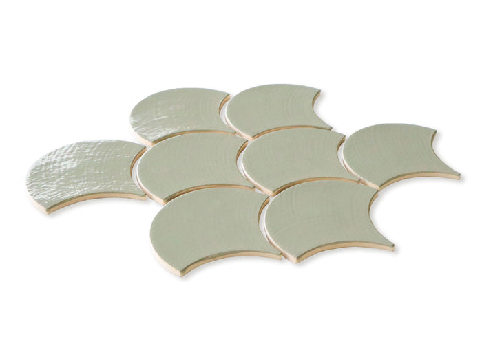 Large Fish Scale Tile - Moroccan Fish Scale Tile | Mercury Mosaics