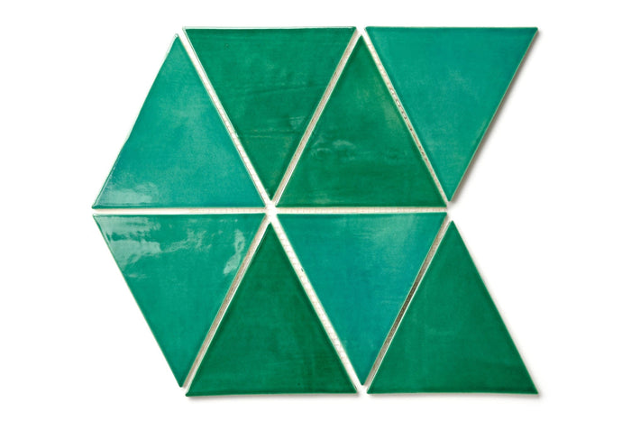 Triangle Tile | Shop Handmade Ceramic Tile by Mercury Mosaics
