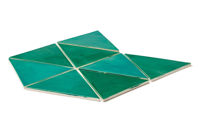 Triangle Tile | Shop Handmade Ceramic Tile by Mercury Mosaics