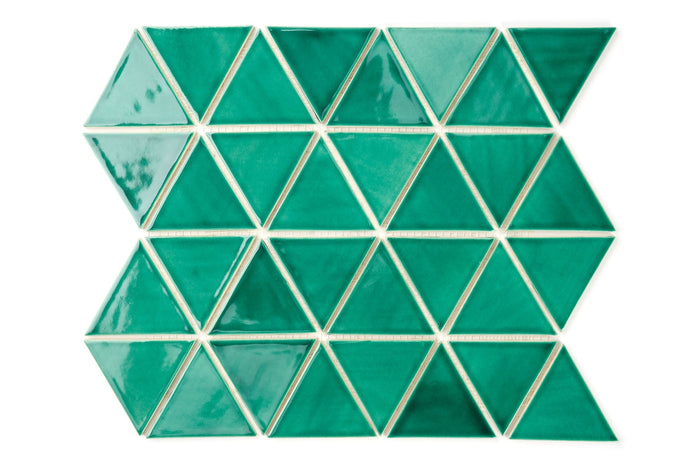 Triangle Tile - Triangle Mosaic Tile | Mercury Mosaics