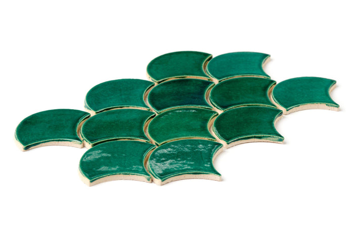 Fish Scale Tile - Moroccan Fish Scale Tile | Mercury Mosaics