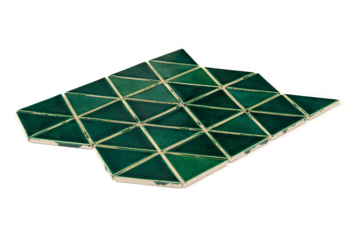 Triangle Tile - Triangle Mosaic Tile | Mercury Mosaics