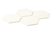 Large White Hexagon Tile | Shop Mercury Mosaics Tile