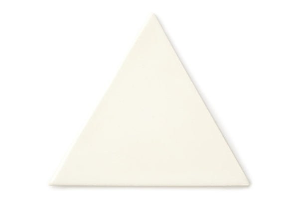 Small White Triangle Tiles | Mercury Mosaics