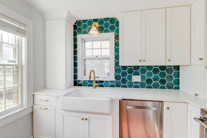 Hexagon Tile - Flooring, Backsplash & More | Mercury Mosaics