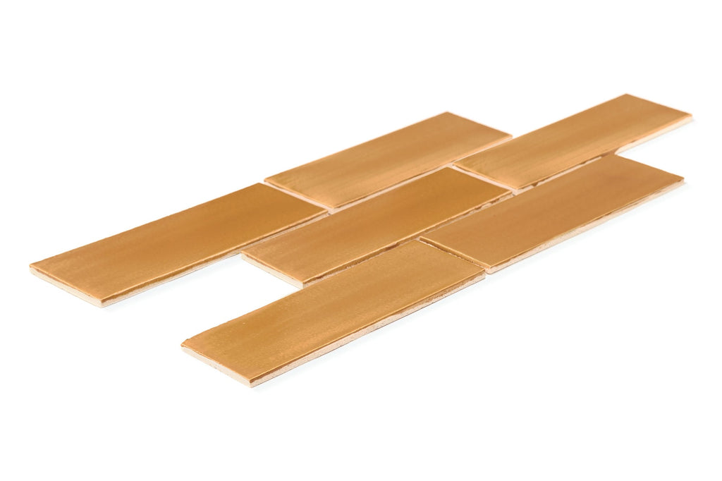 3"x8" Subway Tile - 205 Cider | Shop Tile by Mercury Mosaics