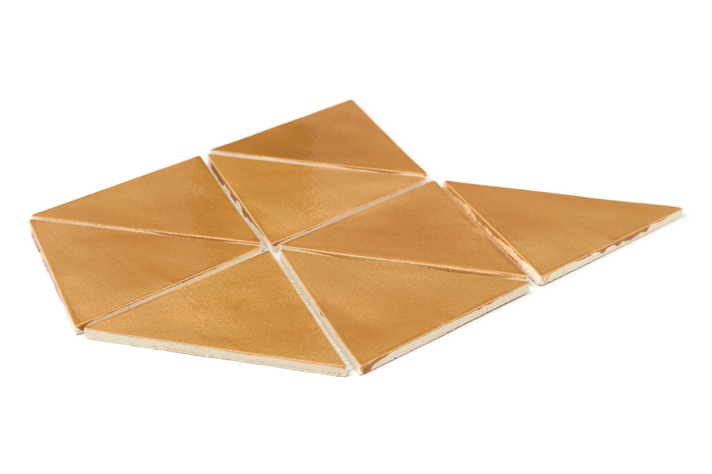 Cider Triangular Ceramic Tiles | Mercury Mosaics