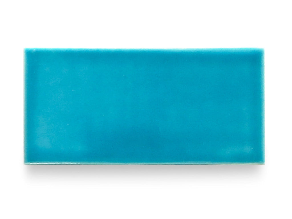 2"x4" Caribbean Blue Subway Tile | Modern Mosaic Tiles – Mercury Mosaics