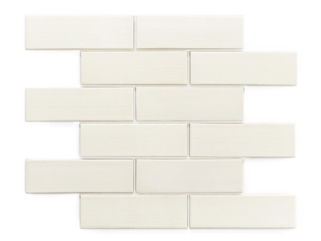 2x6 Subway Tile Tesoro Subway Urban Light Grey 2x6 Glossy Glass Tile