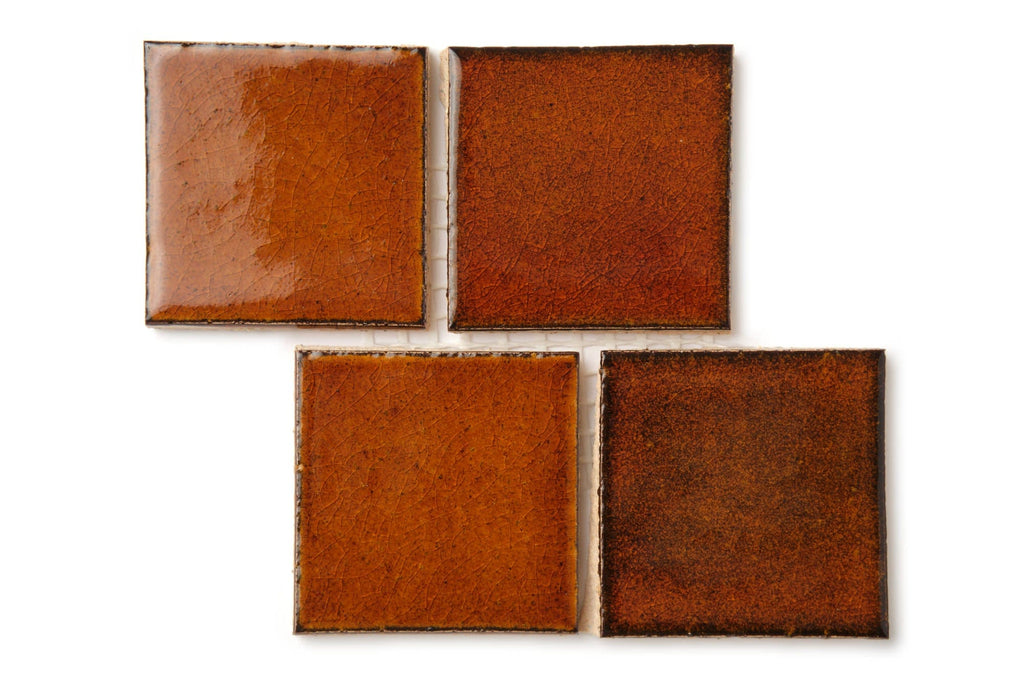 2"x2" Amber Staggered Tile | Shop Mercury Mosaics Tile