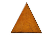 Amber Triangular Ceramic Tiles | Mercury Mosaics
