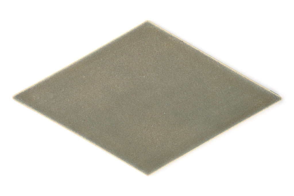 Large Sage-Grey Diamond Tile | Shop Mercury Mosaics Tile