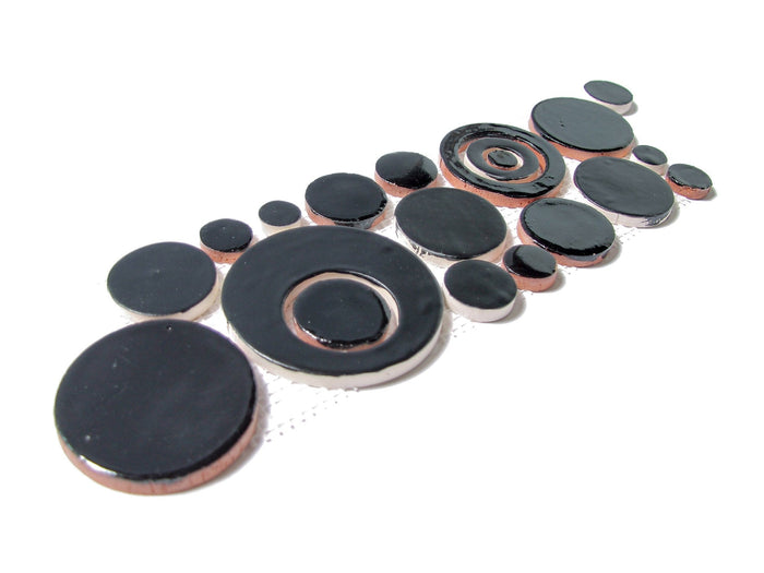 Round Tile - Shop Bubble, Penny Tile & More | Mercury Mosaics