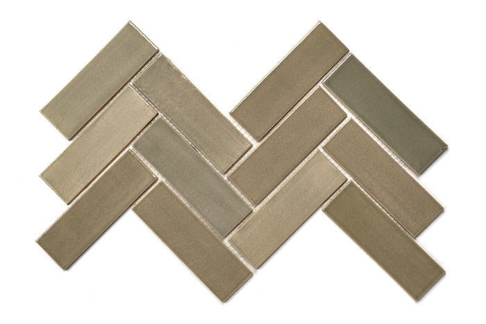 2"x6" Herringbone Tile | Mercury Mosaics