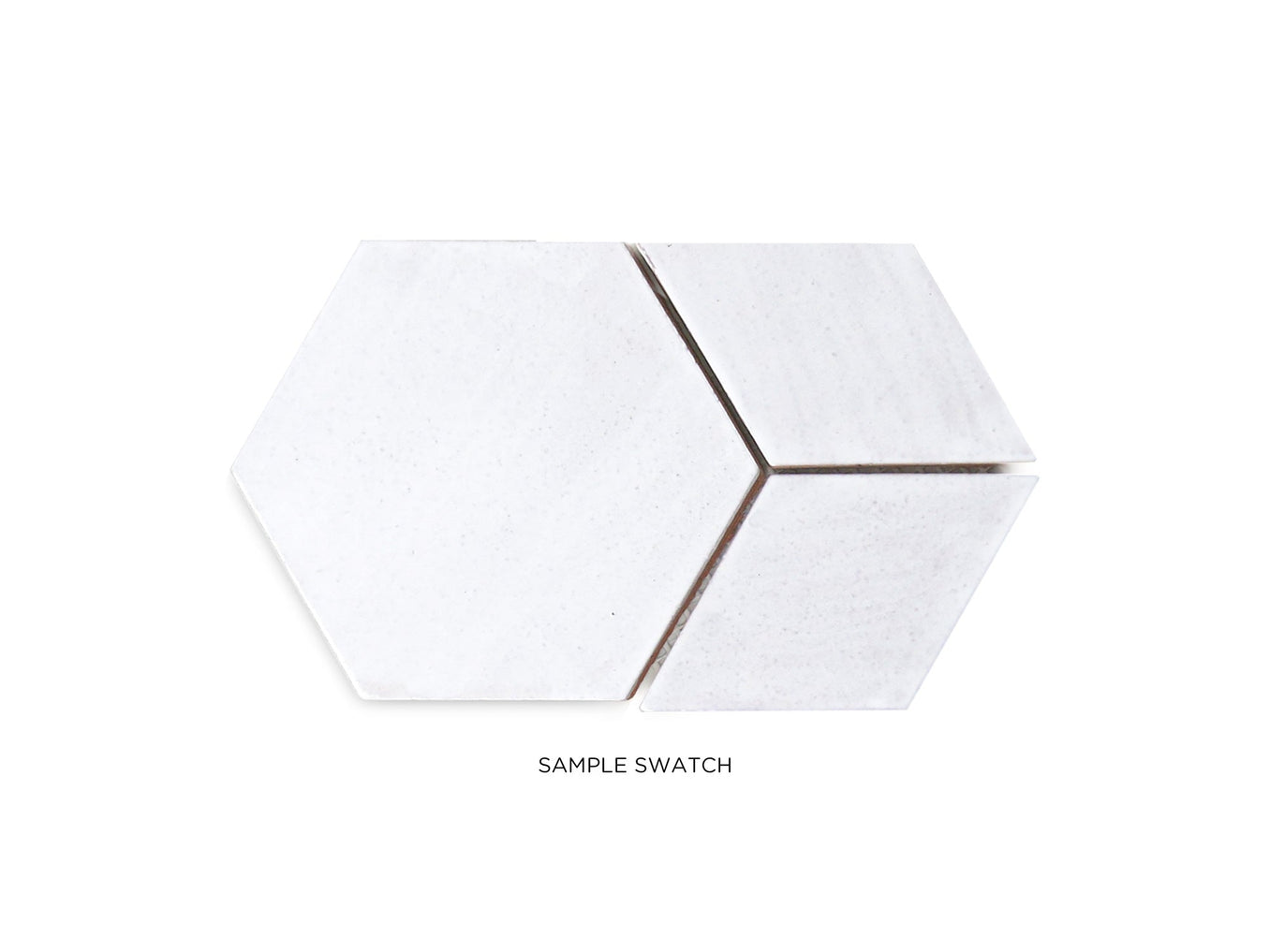 White Geo-Star Pattern Ceramic Tile | Shop Mercury Mosaics