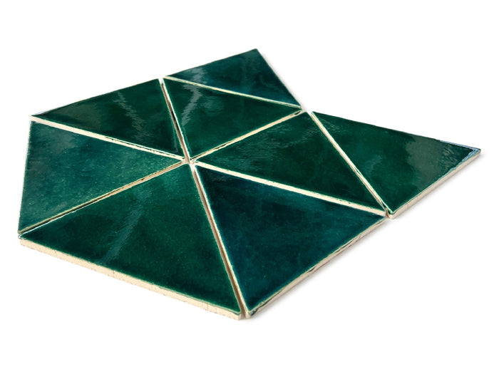 Triangle Tile | Shop Handmade Ceramic Tile by Mercury Mosaics