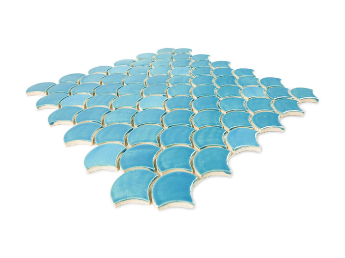 Fish Scale Tile - Moroccan Fish Scale Tile | Mercury Mosaics
