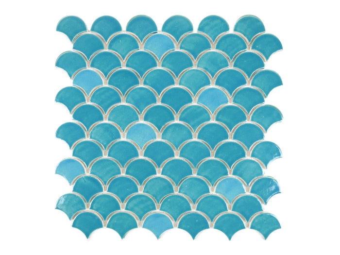 Fish Scale Tile - Moroccan Fish Scale Tile | Mercury Mosaics