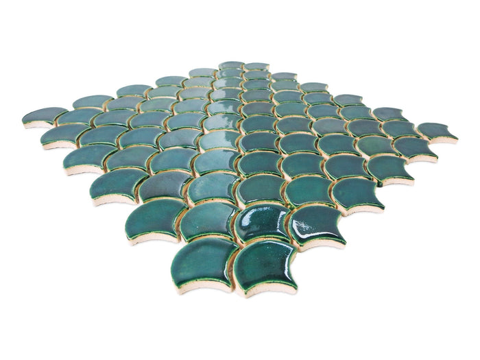Fish Scale Tile - Moroccan Fish Scale Tile | Mercury Mosaics