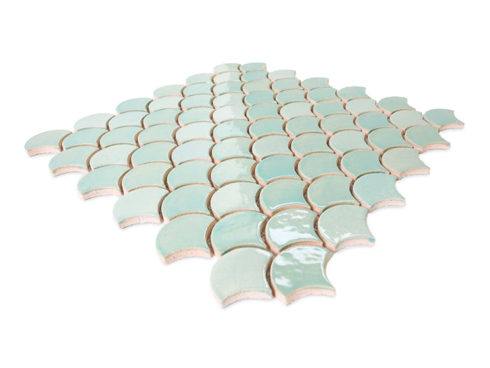 Fish Scale Tile - Moroccan Fish Scale Tile | Mercury Mosaics