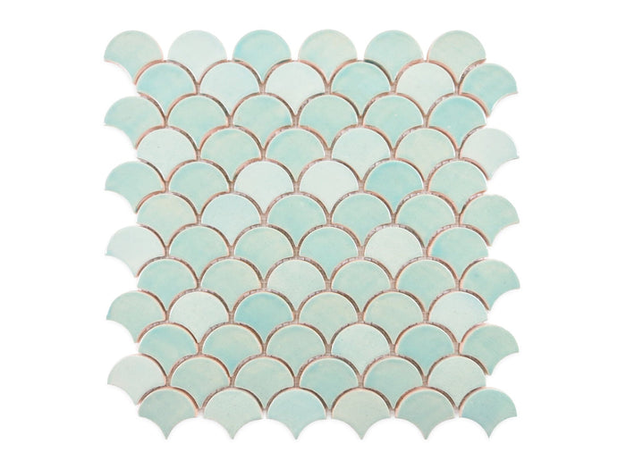 Fish Scale Tile - Moroccan Fish Scale Tile | Mercury Mosaics